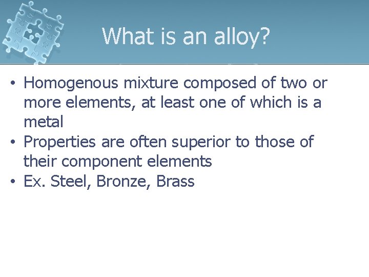 Unit 4 The Periodic Table How is the
