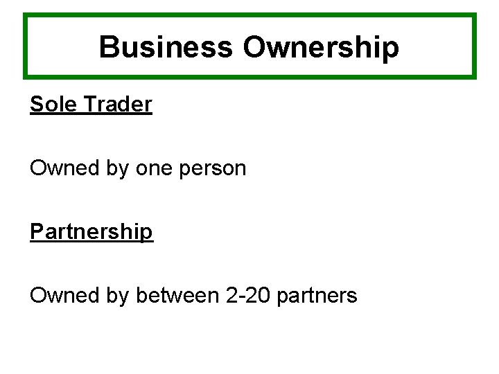 Unit 10 Starting a Small Business P 4