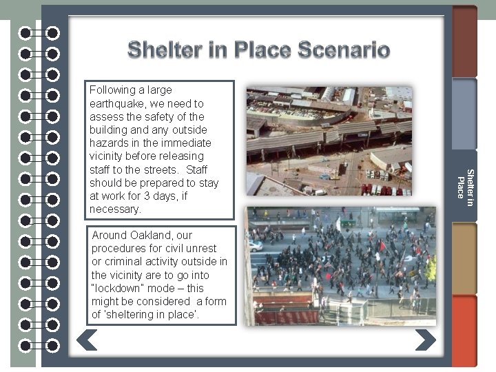 FireBuilding Evacuation Safety Equipment Shelter in Place Oakland