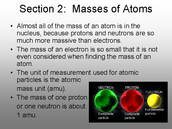 and the Periodic Table Chapter 18 Section 1