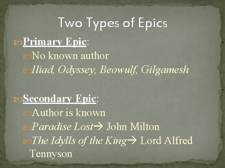 Beowulf Epic and Epic Hero Please Do Now