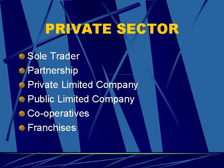 OTHER BUSINESS INFORMATION SIZE OF BUSINESS Small business