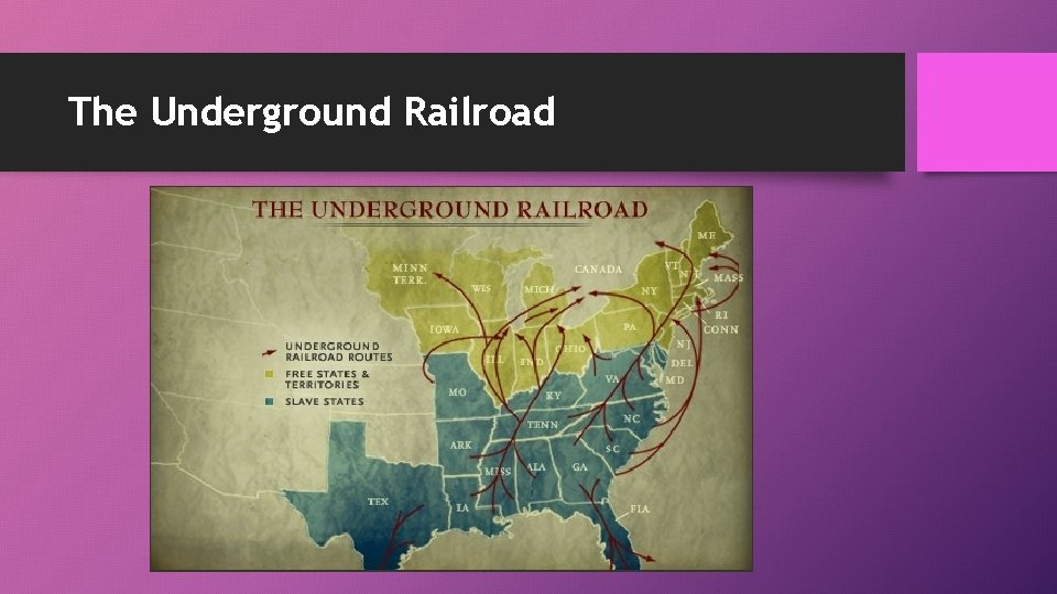 The Abolitionists Underground Railroad ESSENTIAL QUESTION What motivates