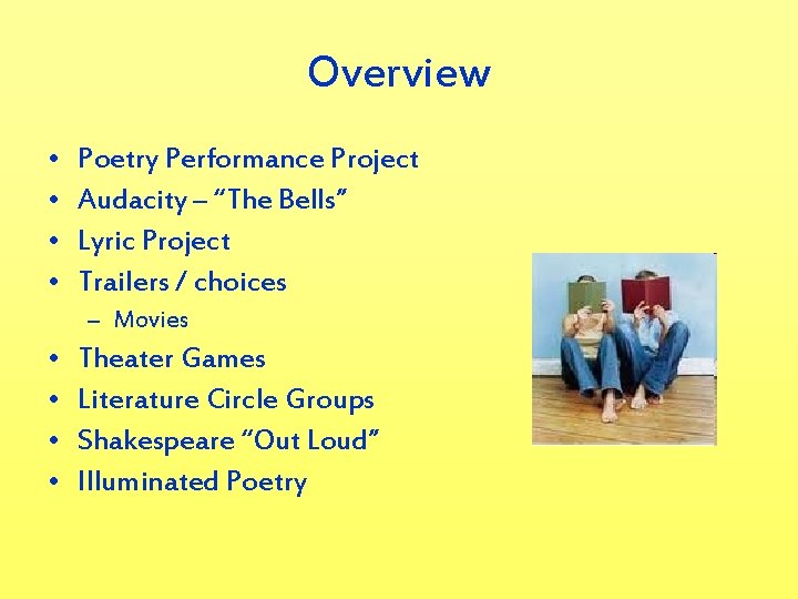 Beyond Book Reports Using technology and Drama to