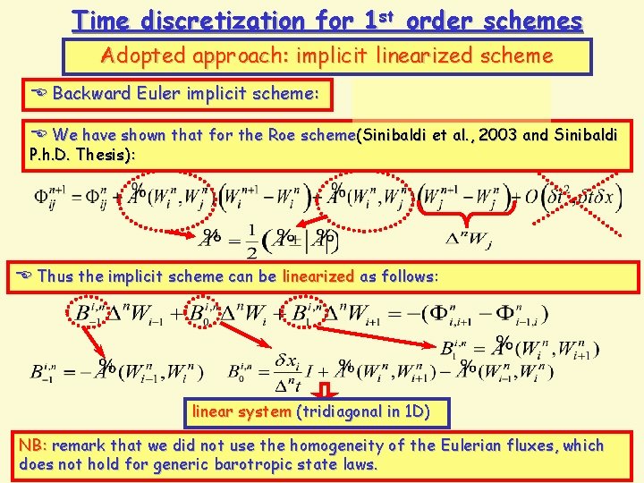 A numerical method for barotropic flow simulation with