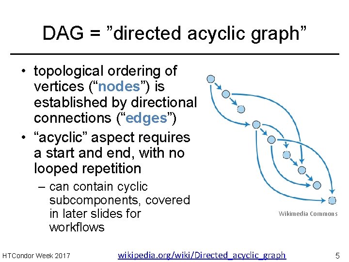 AN INTRODUCTION TO WORKFLOWS WITH DAGMAN Presented by