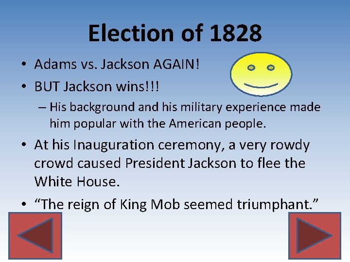 The Age of Jackson By Amy Bogucki Lesson