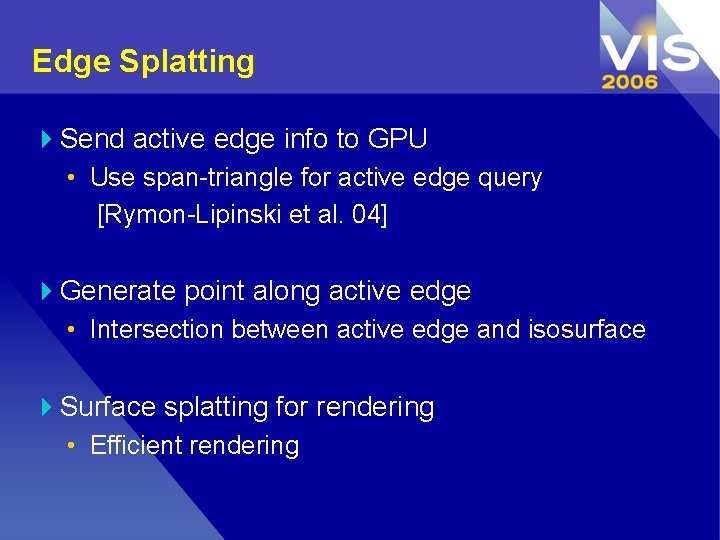 Interactive Pointbased Isosurface Exploration and Highquality Rendering Haitao