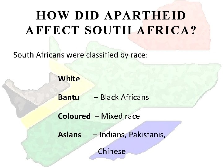 SOUTH AFRICA CASE STUDY APARTHEID AND BLACK ECONOMIC