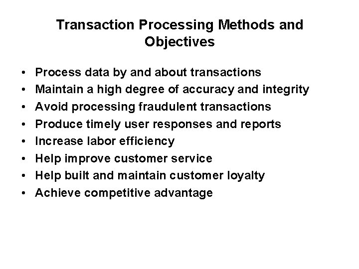 Module 3 Business Information Systems Chapter 10 Information