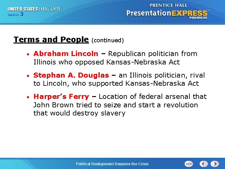 Chapter Section 3 25 Section 1 Objectives Analyze