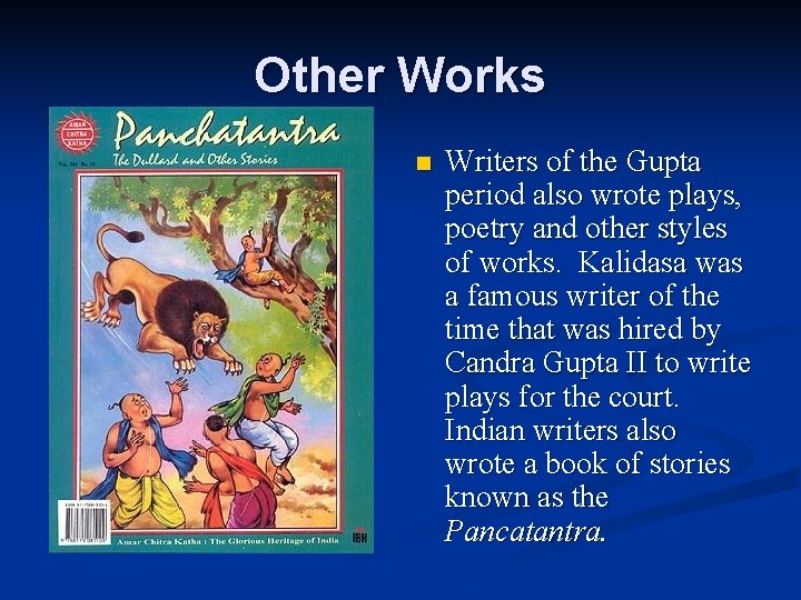 Ancient Indian Achievements Religious Art n Both the