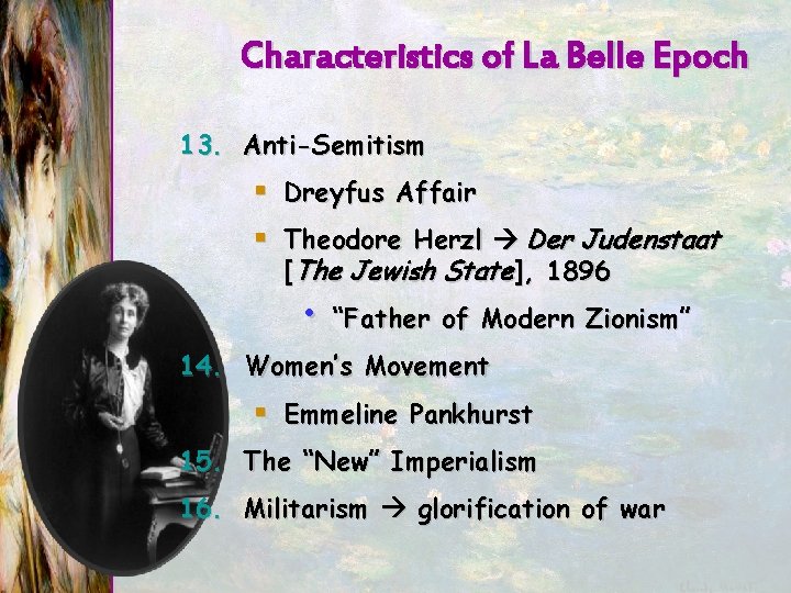 La Belle Epoque 1871 1914 The Beautiful Era