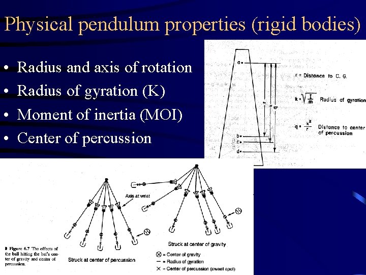 Biomechanical Considerations for Striking Implements Background Relationship between