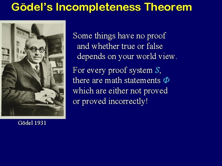 No Proof System for Number Theory Reduction to