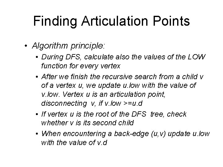 Applications of graph traversals CLRS problem 22 2