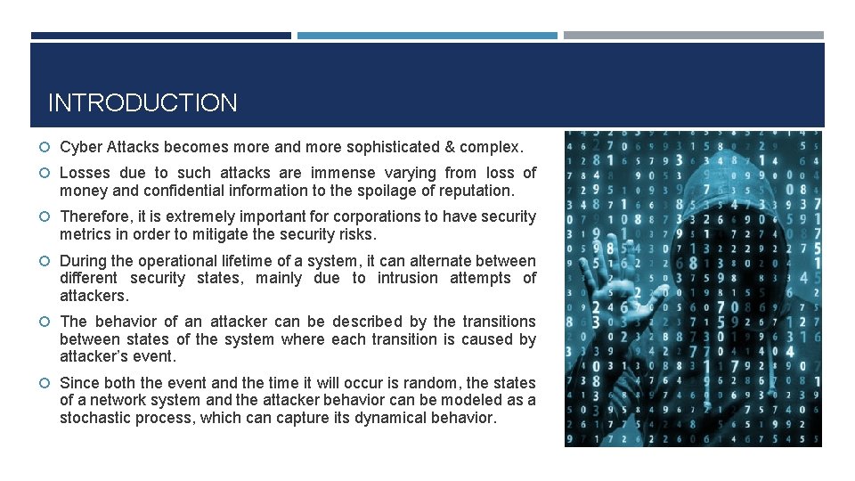 Cybersecurity A Stochastic Modeling Approach For Security Quantification