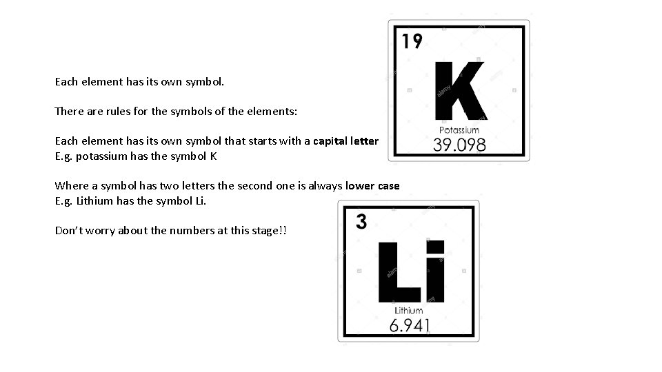 Periodic Table Lesson 1 Today you will learn