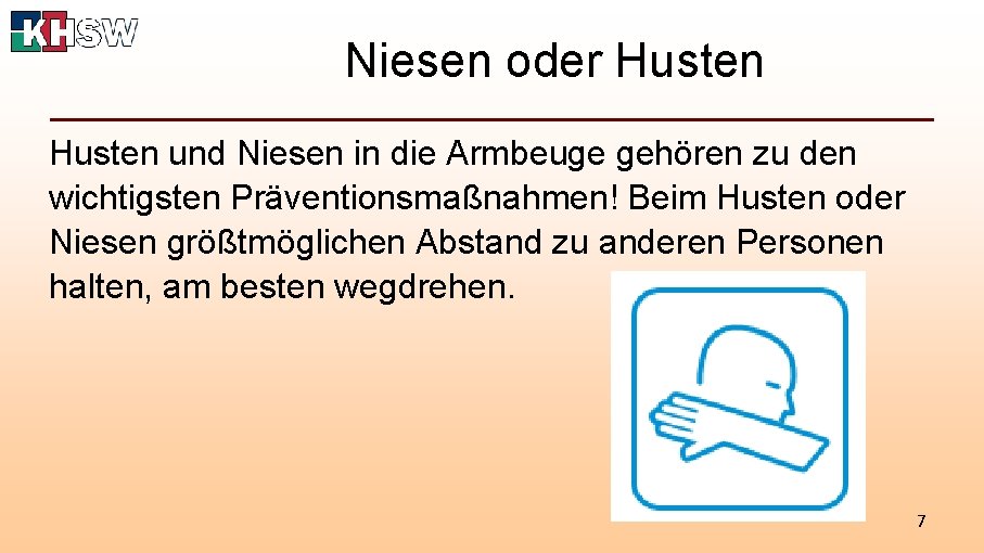 Persnliche Hygiene in der Schule KarlHofmannSchule BBS Worms