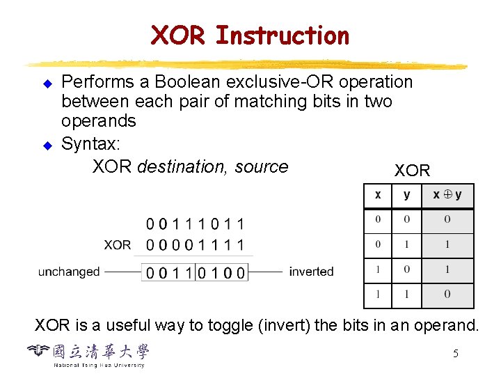 CS 2422 Assembly Language and System Programming Conditional