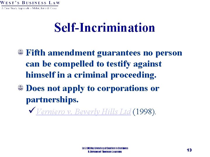 Chapter 4 Constitutional Authority to Regulate Business History