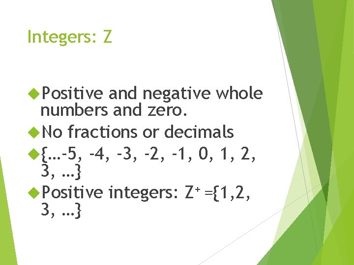IB Math Studies Year 1 I Sets of