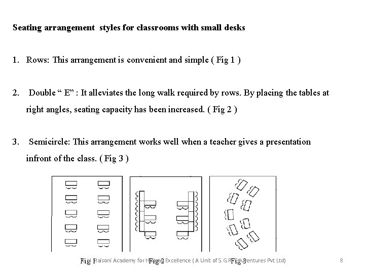 Seating arrangements in classroom Seating arrangement for better