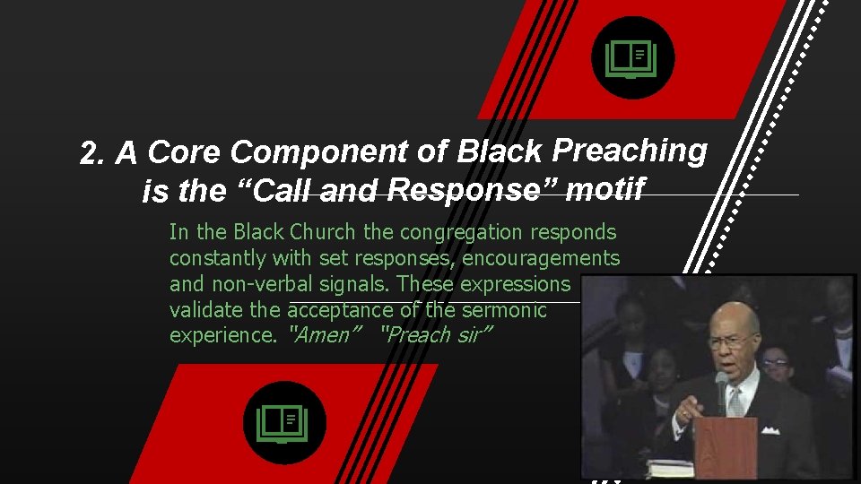 6 Characteristics of Black Preaching Ralph D West