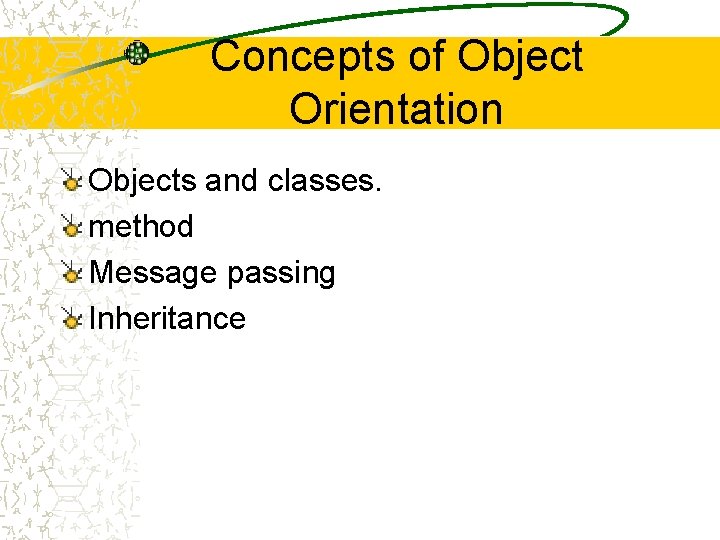 Objectoriented Programming Concept Concepts Of Object Orientation Objects 3959