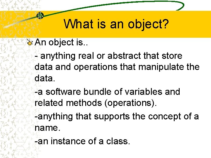 Objectoriented Programming Concept Concepts Of Object Orientation Objects