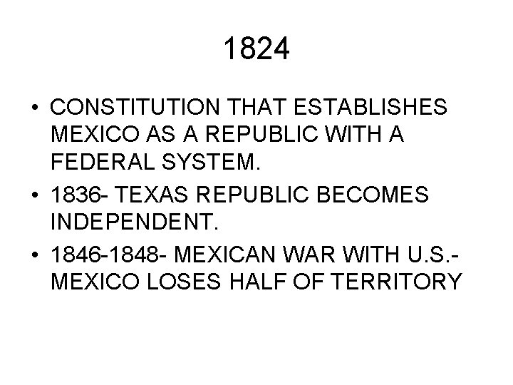 The Mexican Revolution Tierra y Libertad UNIT 9