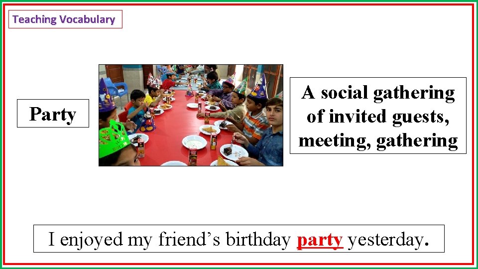 Welcome to my class Prepared By Lesson Detail