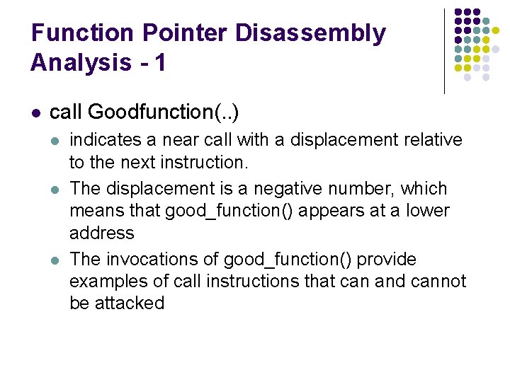 Secure Coding in C and C Pointer Subterfuge