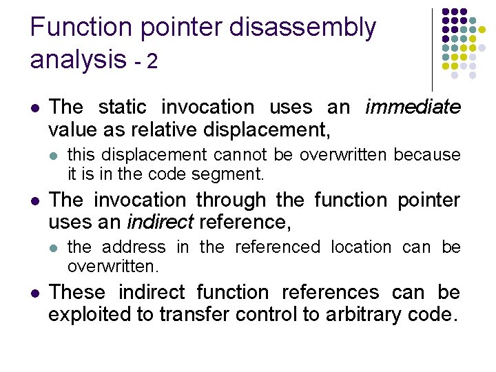 Secure Coding in C and C Pointer Subterfuge