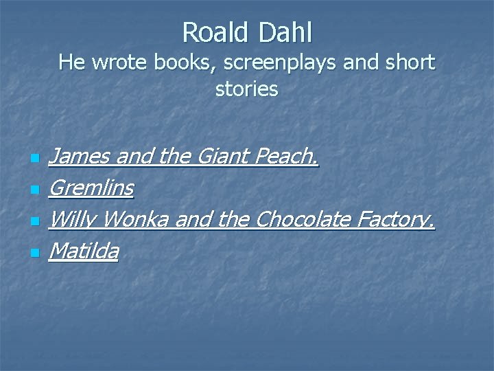 Skin by Roald Dahl What is the cultural