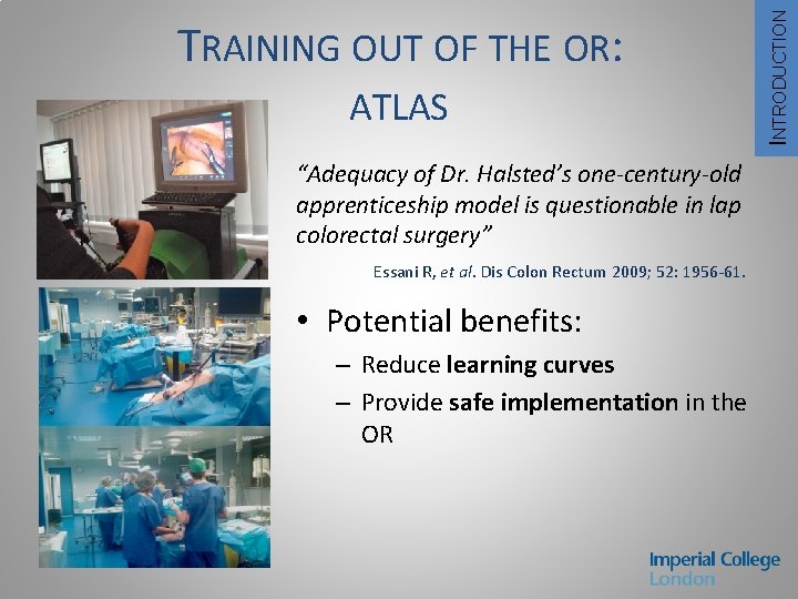 ADVANCED TRAINING IN LAPAROSCOPIC ABDOMINAL SURGERY ATLAS A