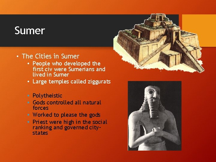 Mesopotamia and Sumer The Land between two rivers