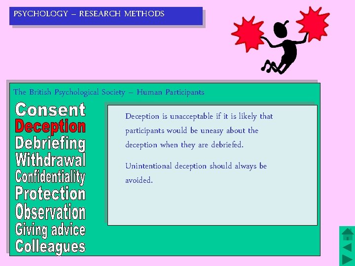 PSYCHOLOGY RESEARCH METHODS Ethical Guidelines The British Psychological