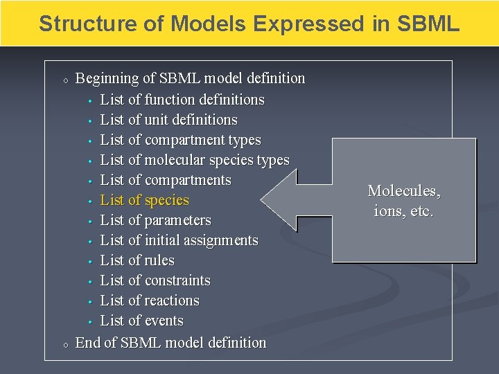 SBML SBGN and Bio Models net Michael Hucka
