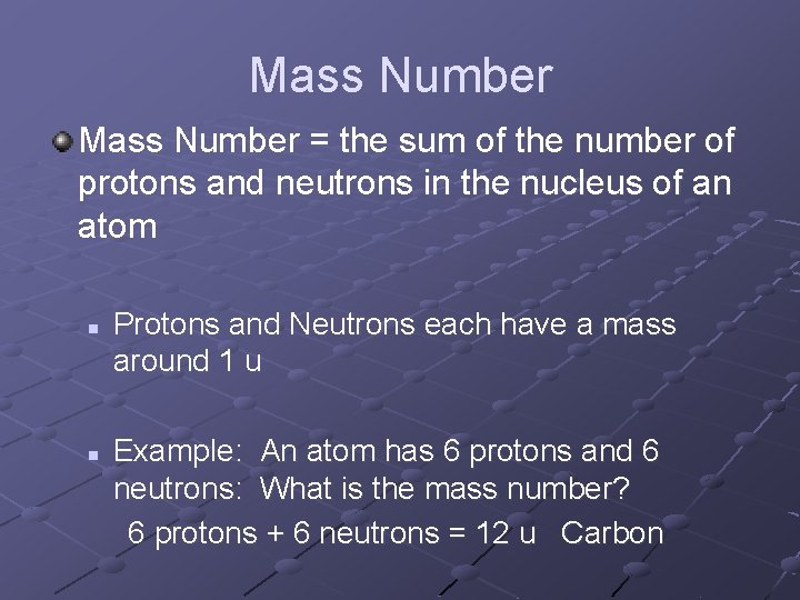 Atomic Structure and the Periodic Table Continued Atomic