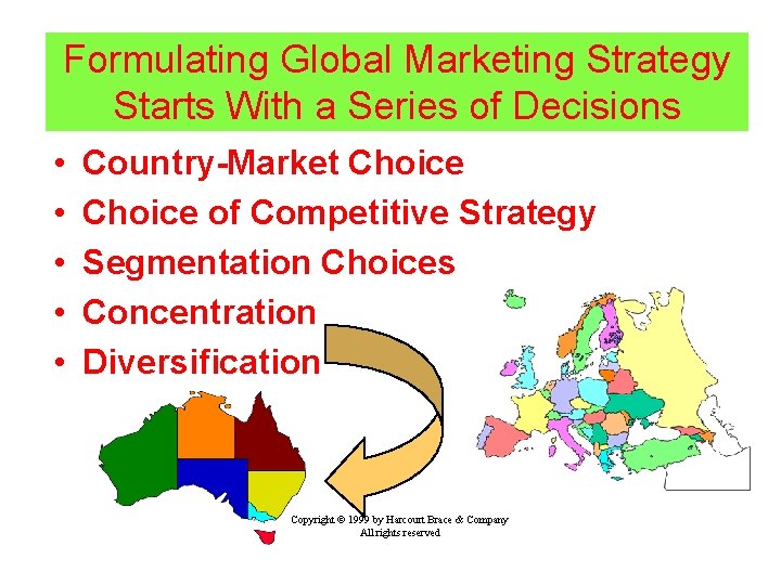 International Marketing Global Strategic Planning Global Marketing ...