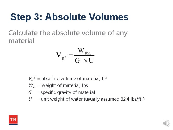 Absolute Volume Method for Concrete Mix Design References