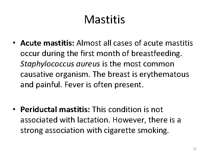 Benign breast diseases Dr Mohammed Alswayyed Consultant and