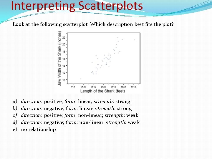 CHAPTER 4 Scatterplots and Correlation Basic Practice of