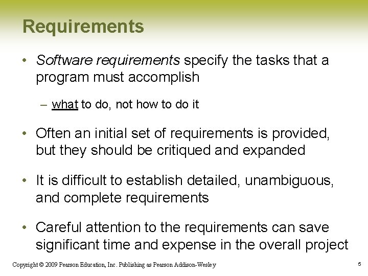 Chapter 6 ObjectOriented Design Java Software Solutions Foundations