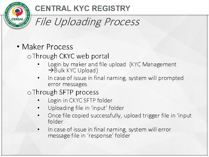 Understanding KYC Batch Upload Process Version 1 1