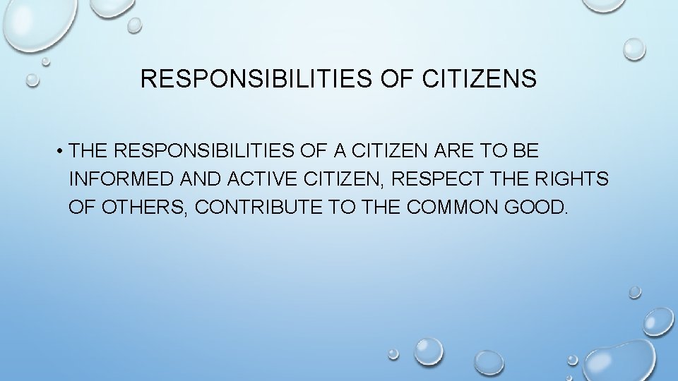 AMERICANS CITIZENSHIP AND GOVERNMENT CHAPTER 1 BECOMING A