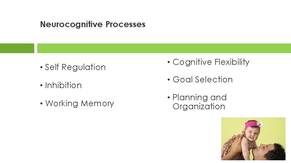 Executive Function in Infants and Toddlers born Low