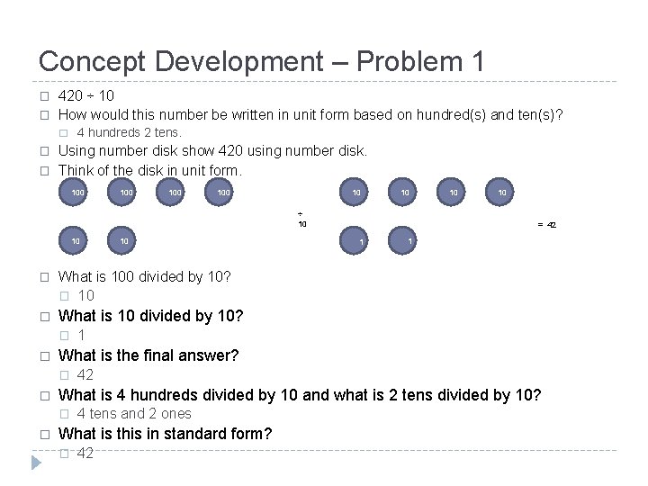 Module 2 Lesson 16 Objective Use divide by