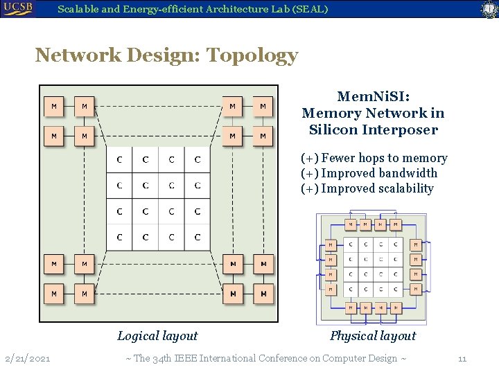 Scalable And Energyefficient Architecture Lab Seal Scalable Memory